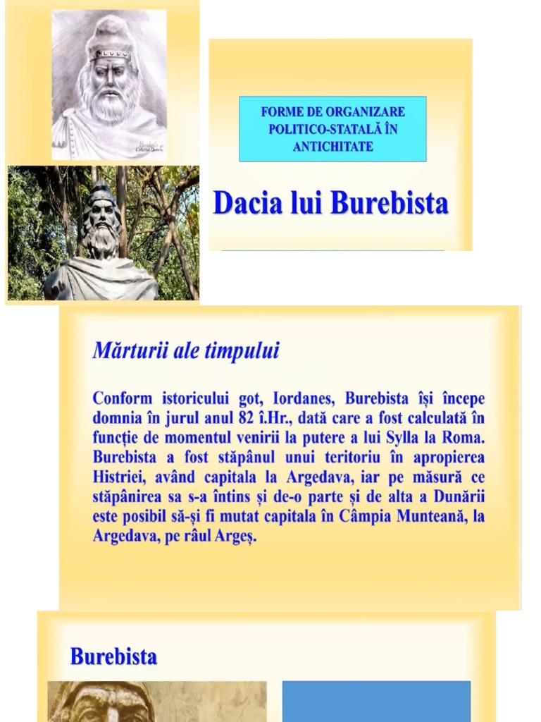 Dacia În Timpul Lui Burebista | PDF