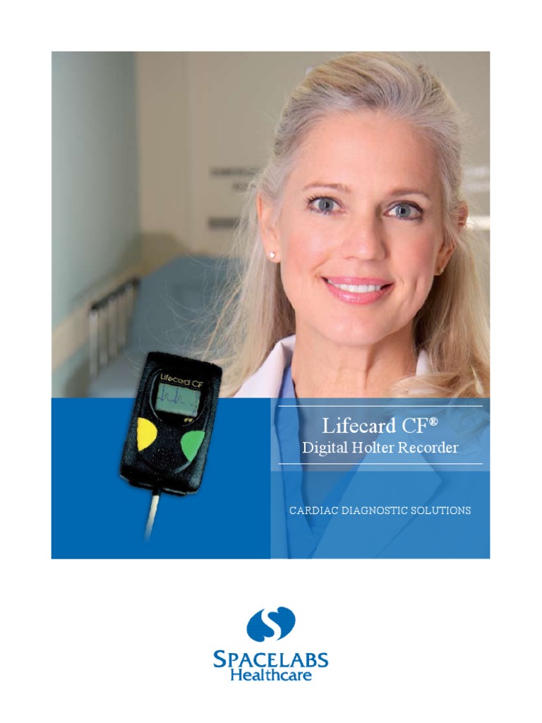 Lifecard CF: Digital Holter Recorder | PDF | Electrocardiography ...
