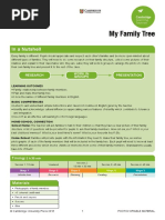My Family 2ND Grade | PDF