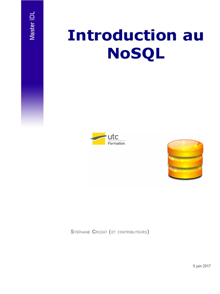 Idl Nosql | PDF | MongoDB | Base de données relationnelle