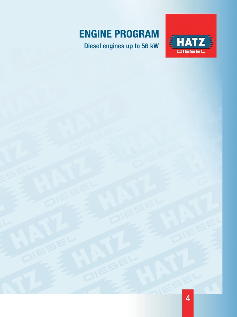 Hatz Engine | PDF | Engines | Vehicle Technology