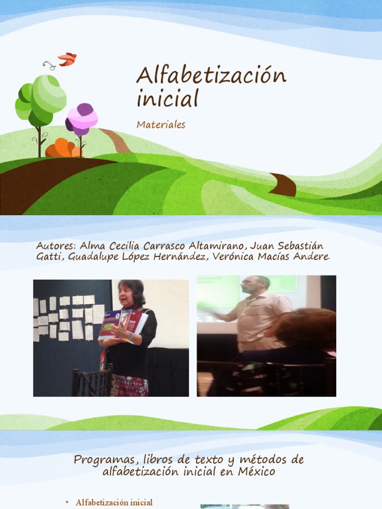 Alfabetizacion Inicial | PDF | Escritura | Educación de la primera infancia