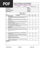 05 Drainage Works Inspection Checklist | PDF