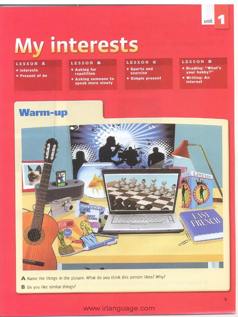 Unit1. Four Corners 2 Student Book | PDF