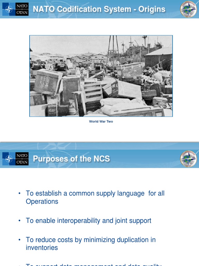 NATO Codification System Overview | PDF | Written Communication | Nato