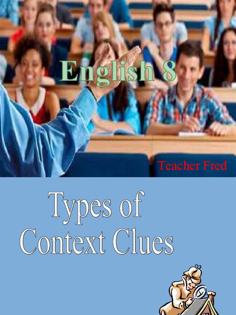 English 8 (Types of Context Clues) | PDF