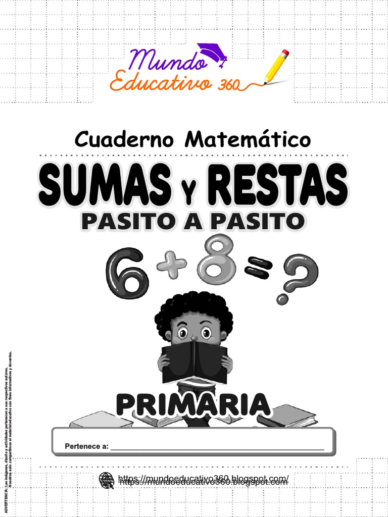 Suma Resta Pasito A Pasito Primaria Me360 | PDF