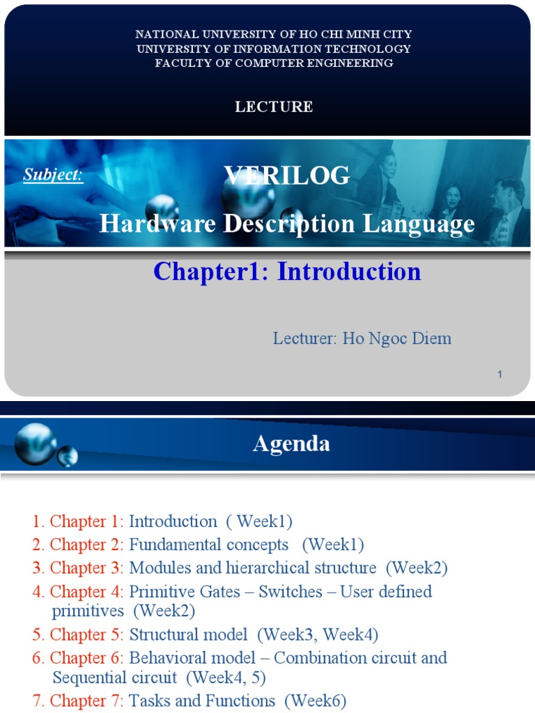 Verilog Chapter1 Introduction | PDF | Hardware Description Language | Logic Synthesis