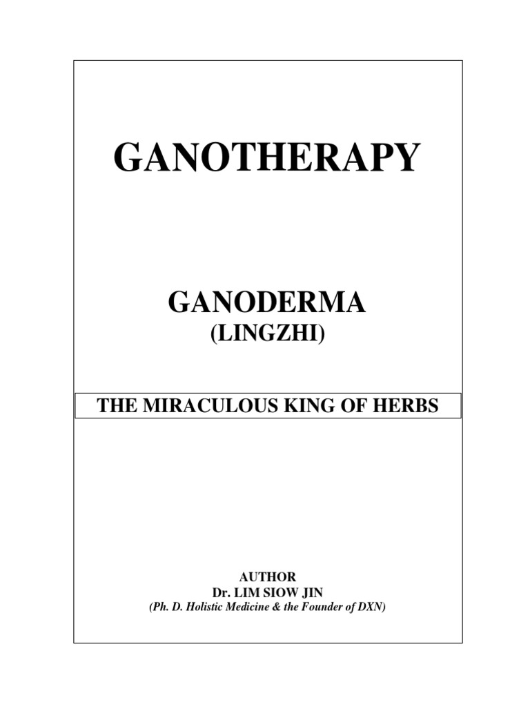 Ganotheraphy by DR Lim | Download Free PDF | Blood | Red Blood Cell