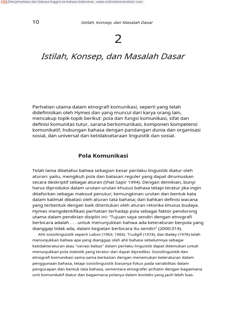 The Ethnography Of Communication An Introduction 022 052 En Id Pdf