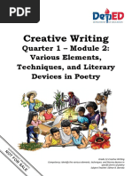 Creative Writing Module 1 | PDF | Senses | Experience