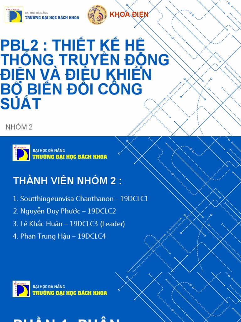 Slide pbl2 - DHBK - Khoa Dien | PDF