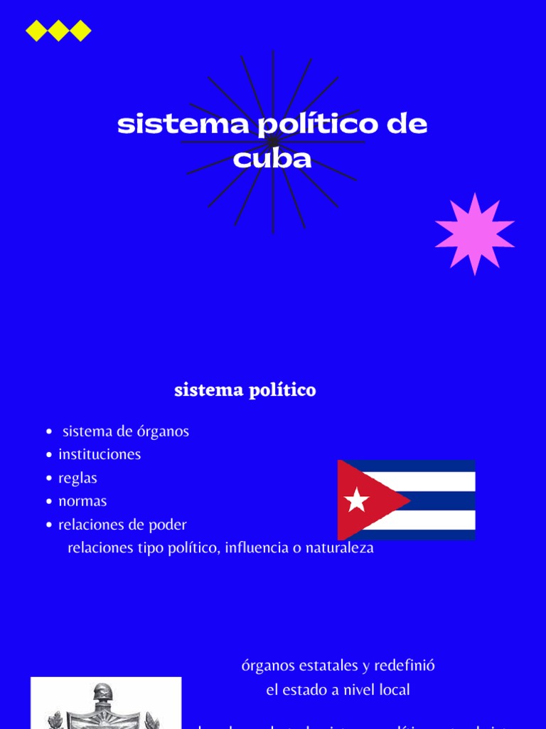 Sistema Político de Cuba | PDF | Cuba | República