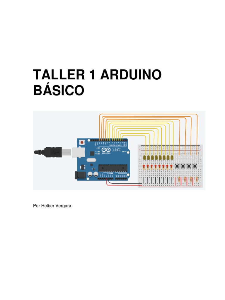 Taller 1 Arduino Básico | PDF | Arduino | Sistema Integrado