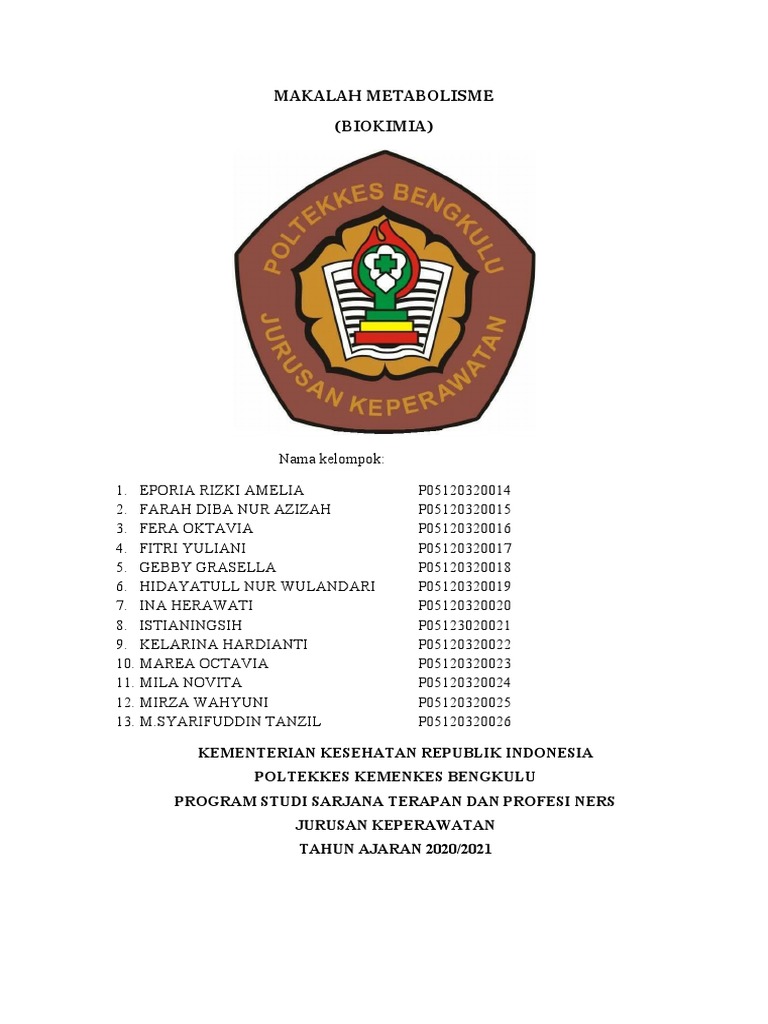 Biokimia Kl2 Lk.3 | PDF
