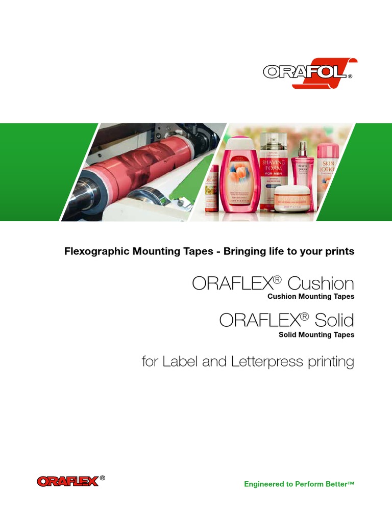 Oraflex Ats Label Letterpress en | PDF | Adhesive | Materials