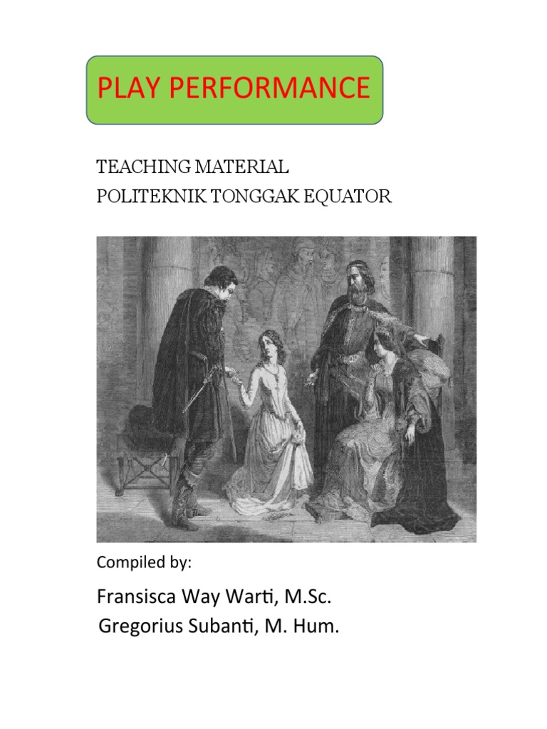 Play Performance: Teaching Material Politeknik Tonggak Equator | PDF