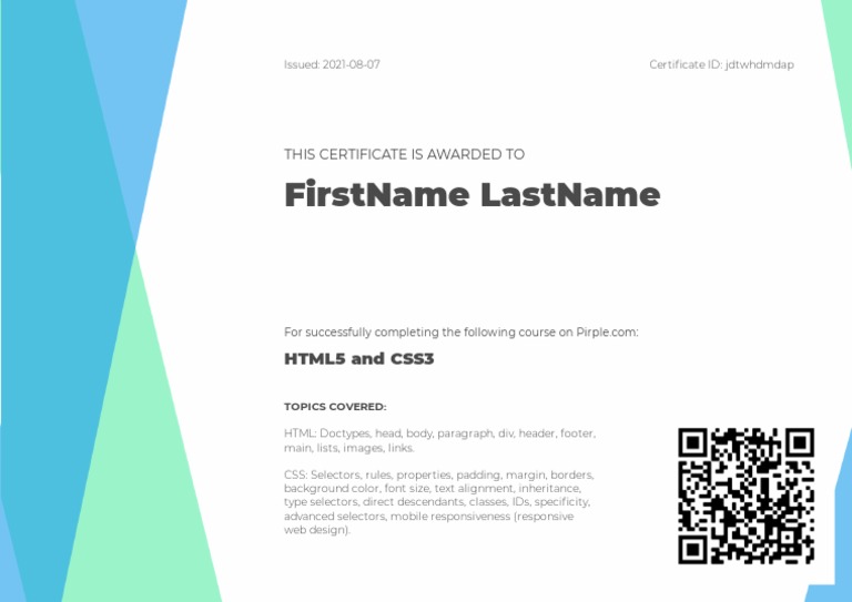 HTML Css Sample | PDF | Computers