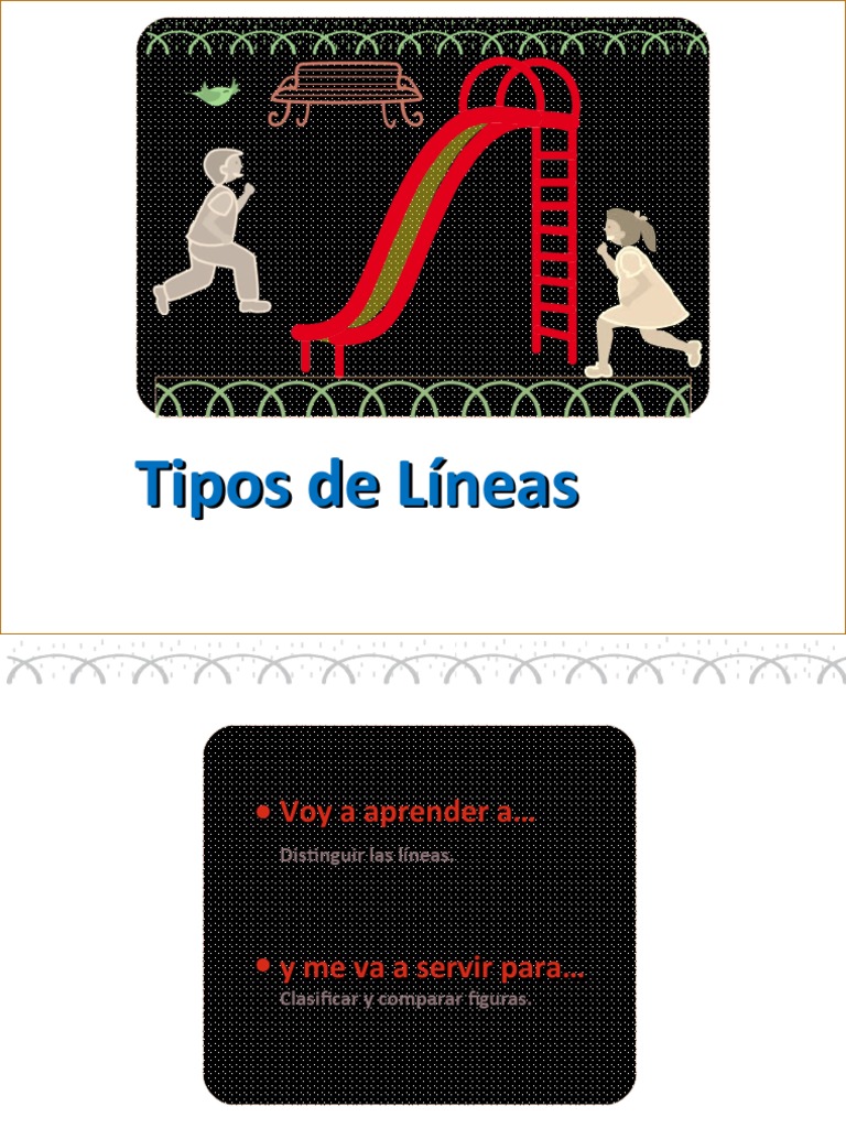 Aprende sobre Tipos de Líneas | PDF | Métodos y materiales de enseñanza ...