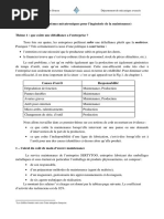 Guide d'utilisation d'OptiMaint GMAO | PDF | Informatique | Logiciel