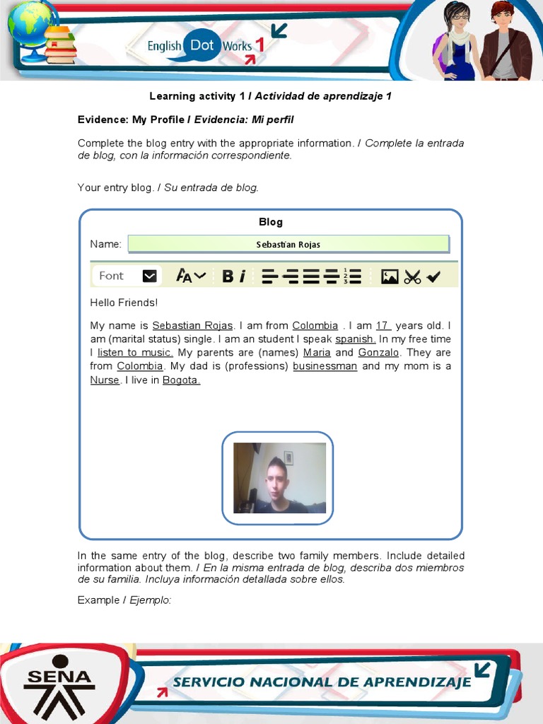 Evidence My Profile | PDF