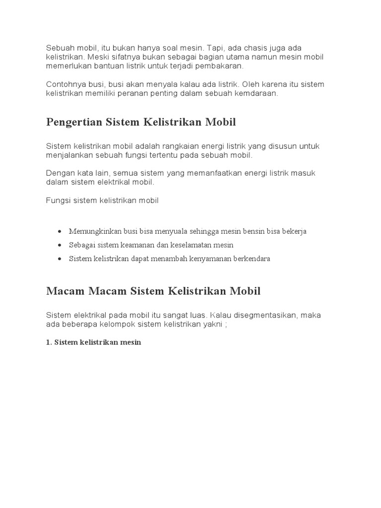 Kelistrikan | PDF
