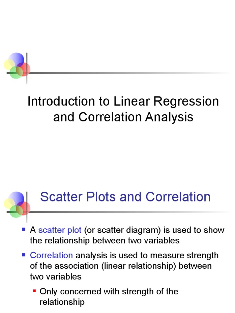 Introduction To Linear Regression and Correlation Analysis | PDF | Errors And Residuals ...