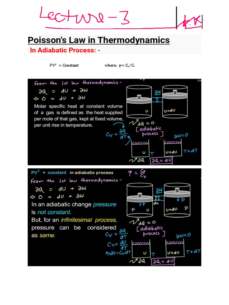 Lecture - 3 Thermal Physics | PDF