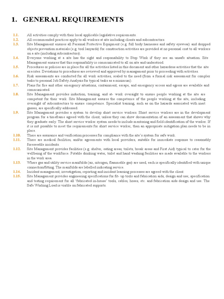 IOGP Recommended Practice | PDF | Scaffolding | Personal Protective ...