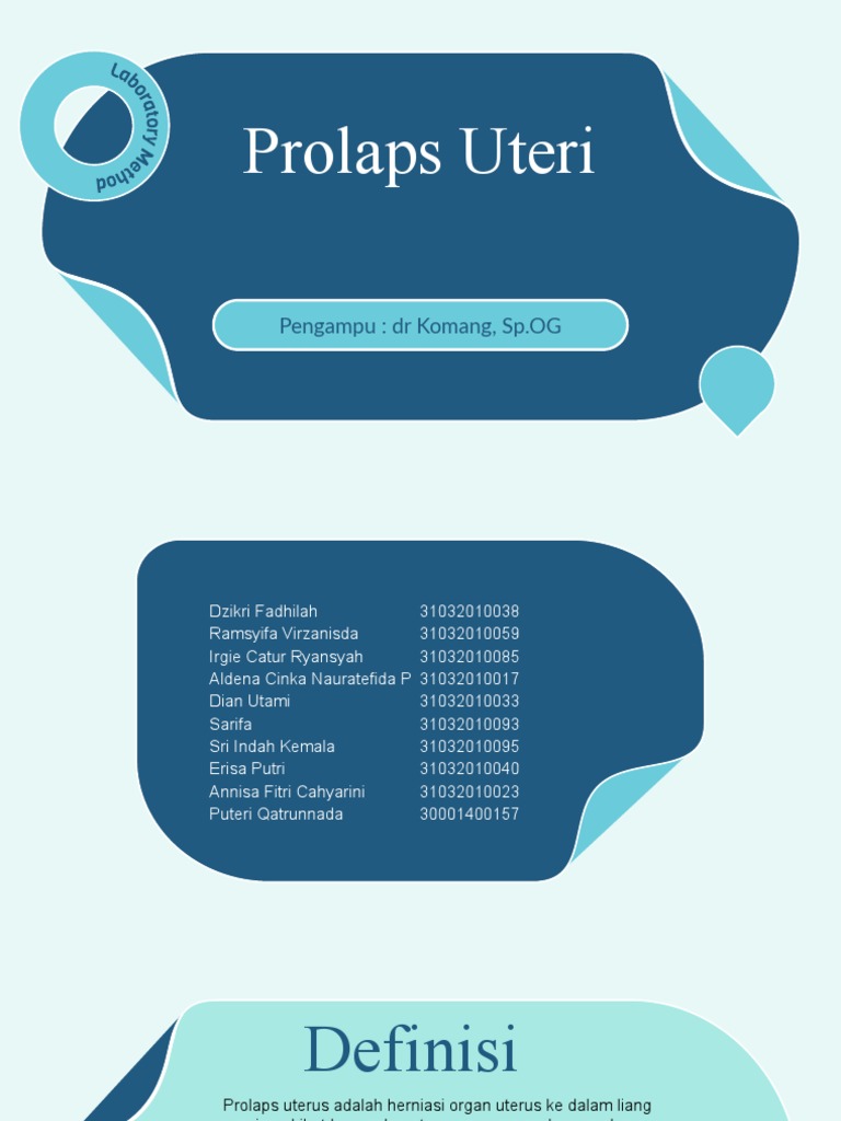 Prolaps Uteri | PDF