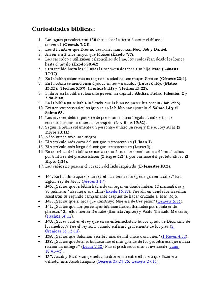 Preguntas | PDF | Biblia | Jesús