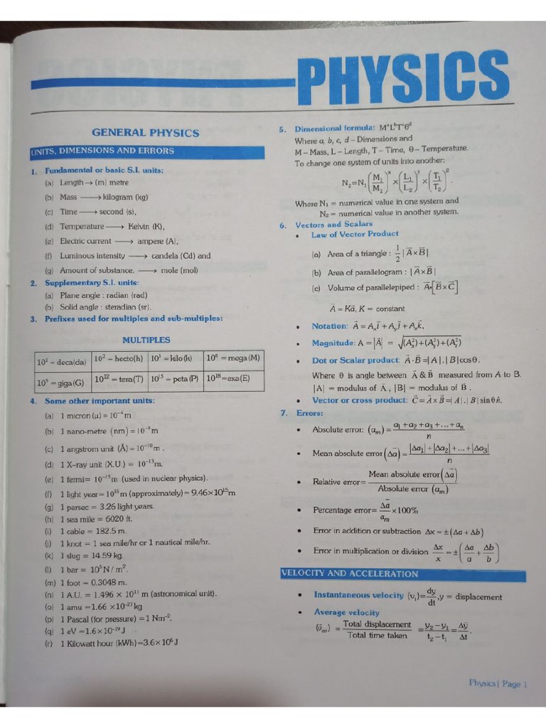 Formula Books Sample | PDF
