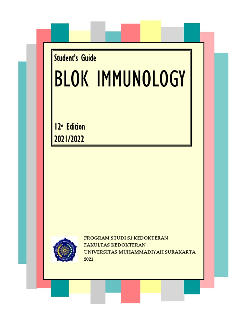 Blok Immunology: Student's Guide | PDF | Immune System | Dendritic Cell