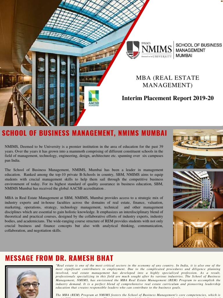 Interim Placement Report 2019-20 | PDF | Master Of Business ...