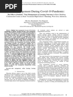 RRL of Time Management | PDF | Professional Skills | Procrastination