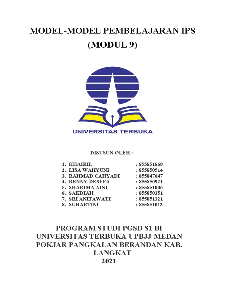 Makalah IPS Modul 9 Kelompok 3 | PDF | Karier & Perkembangan | Seni