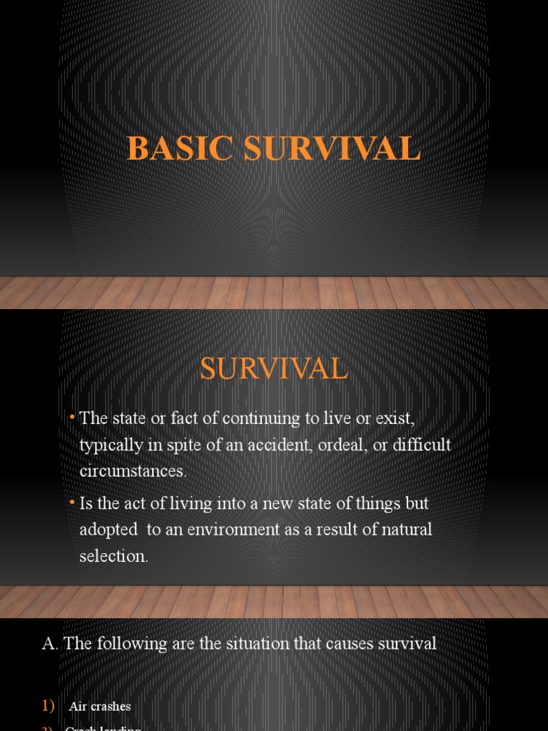 Basic Survival | PDF | Edible Mushroom | Foods