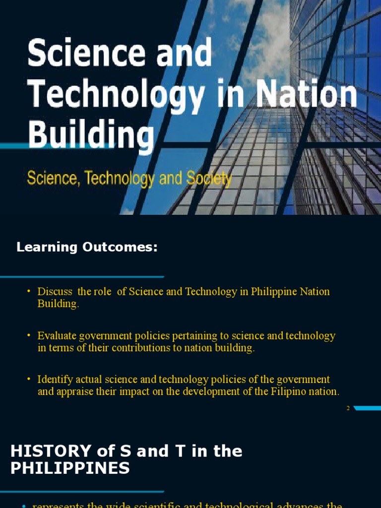 Science and Technology in Nation Building | PDF | Science | Science ...