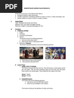Semi Detailed Lesson Plan in English IV | PDF | Lesson Plan | English ...