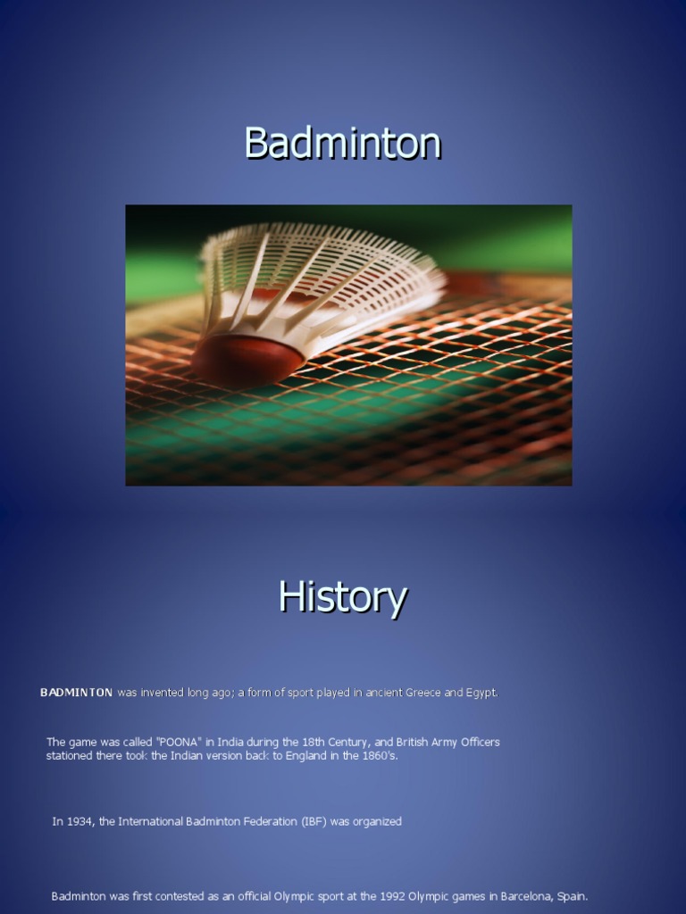 Badminton Study Guide | PDF | Sports | Racquet Sports