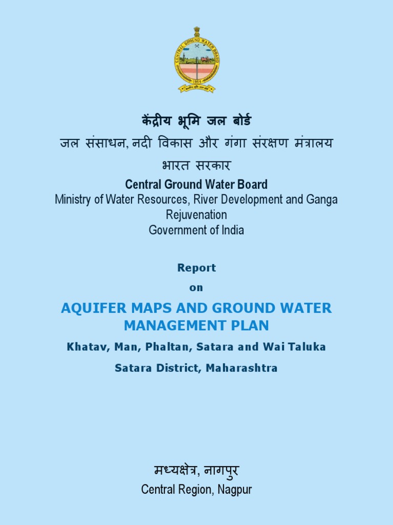 Khatav, Man, Phaltan, Satara and Wai Blocks, Satara District Part III ...