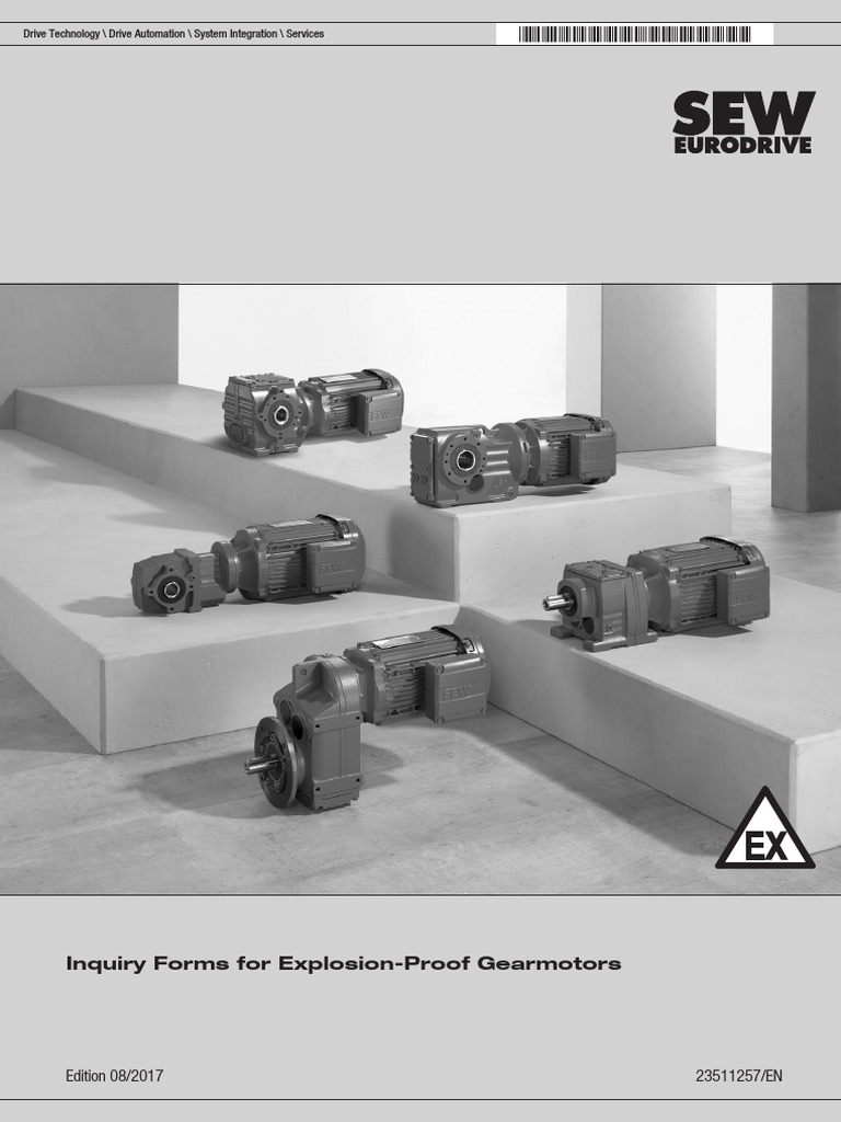 ATEX SEW Motor | PDF | Electrical Engineering | Gases