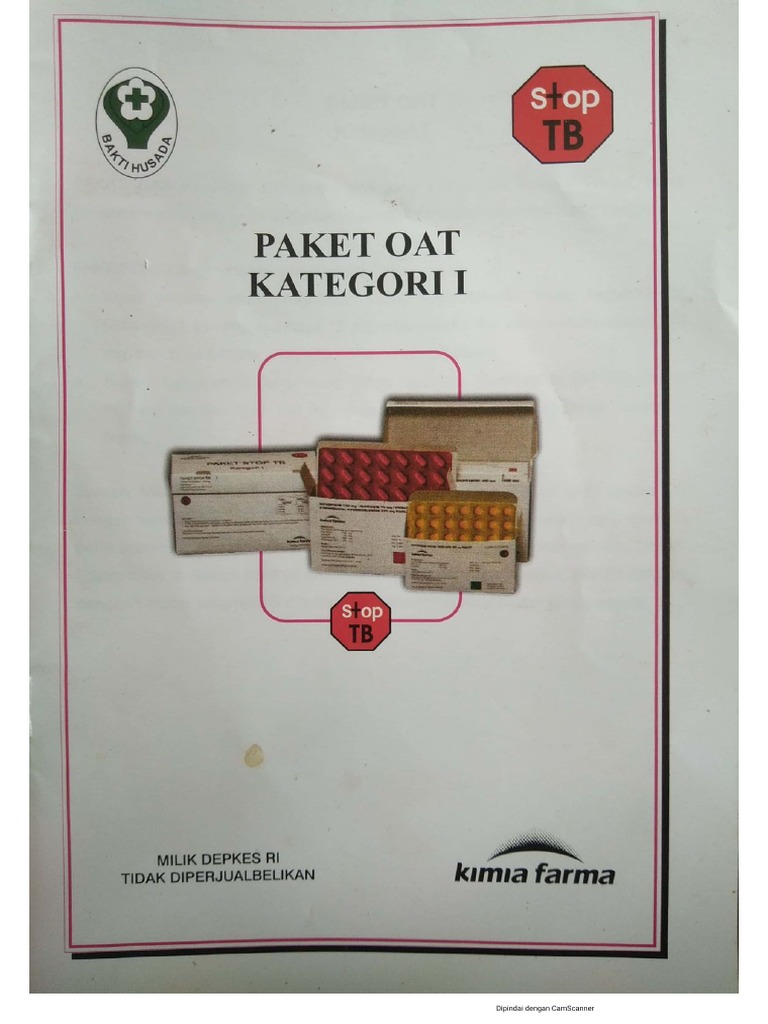 Paket Oat Kategori I (Obat TB) | PDF