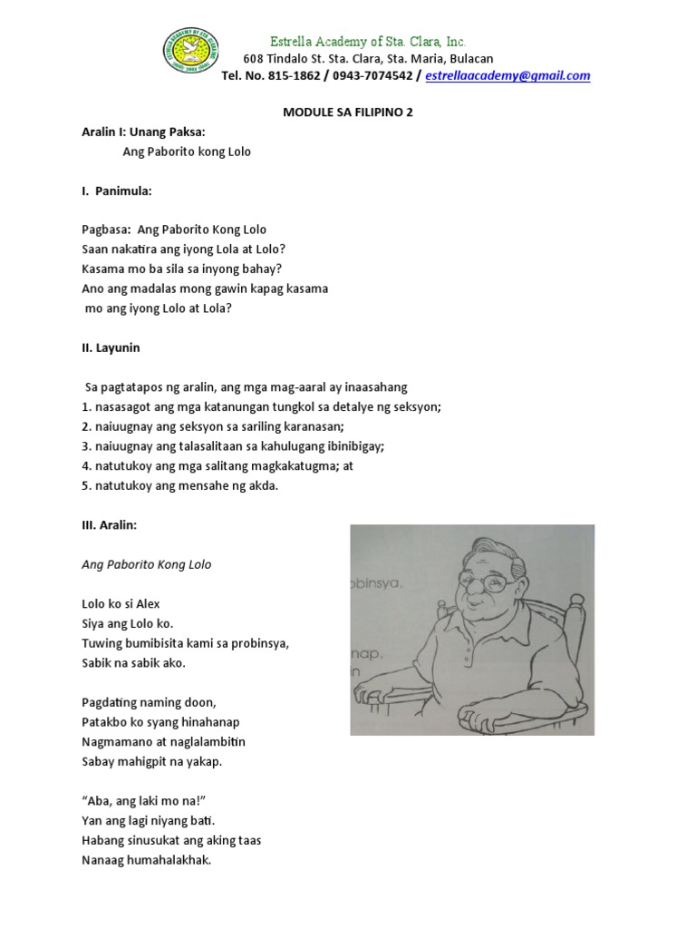 Filipino 2 Module | PDF