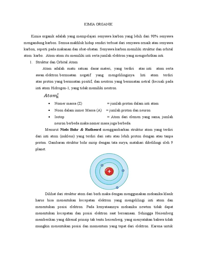 Struktur Atom Dan Orbital Atom | PDF | Metode & Bahan Ajar