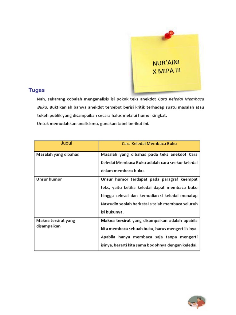 Nur'Aini B Indo Anekdot | PDF | Fiksi Umum