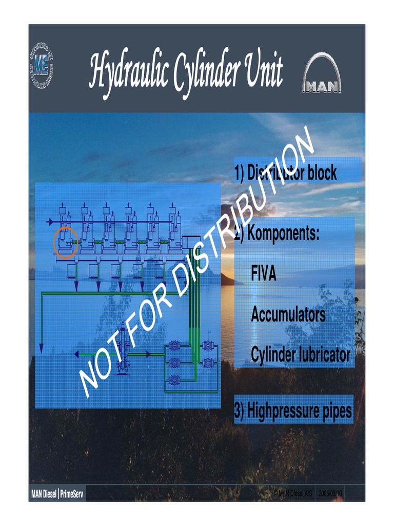6 - Hydraulic Cylinder Unit 2006-Sept | PDF | Diesel Engine | Piston