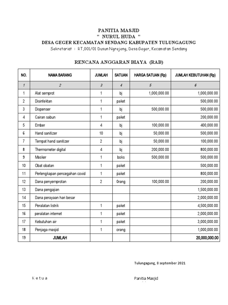 Rab Excel Masjid | PDF