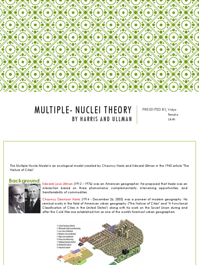Multiple Nuclei Urban Model Explained | PDF | Public Transport | Ottawa
