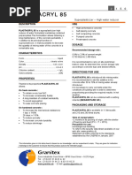 Sewpercoat Pg25: Product Data Sheet | PDF | Concrete | Cement